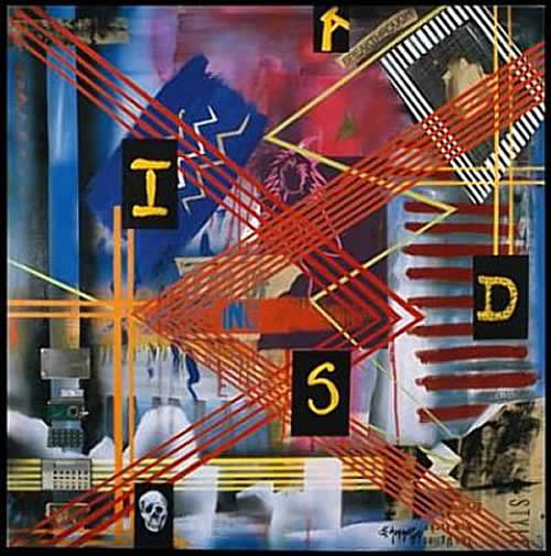 Fear and Hope Michael St Amand | Mixed media on canvas | Michael St. Amand