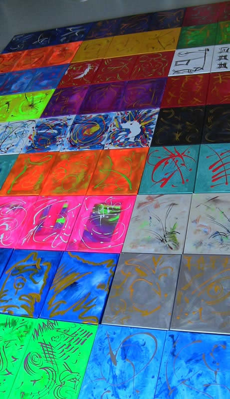 Michael St. Amand Scribble Series Detail 3